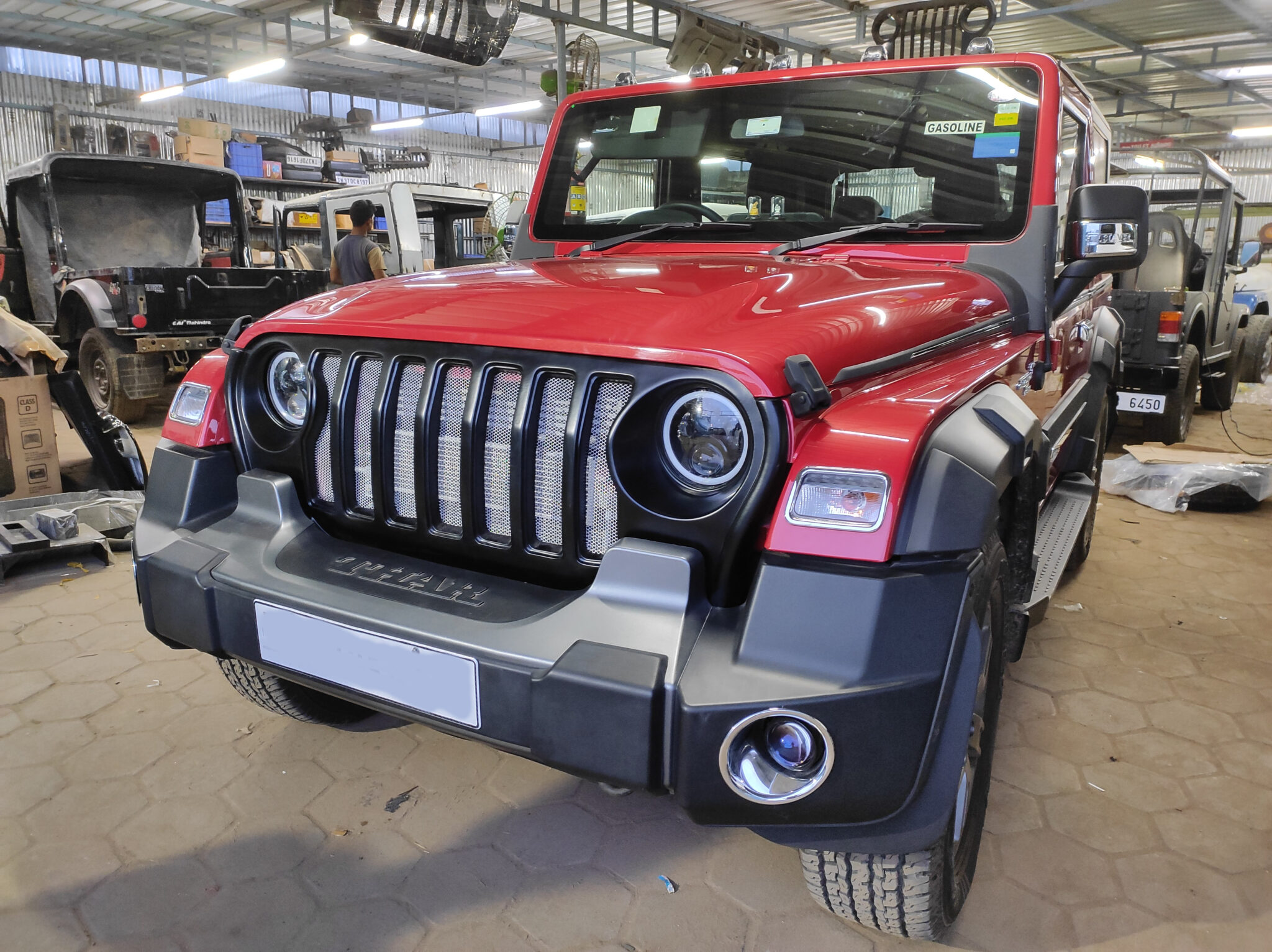 Thar 2020 Front Grill - Fibresmith